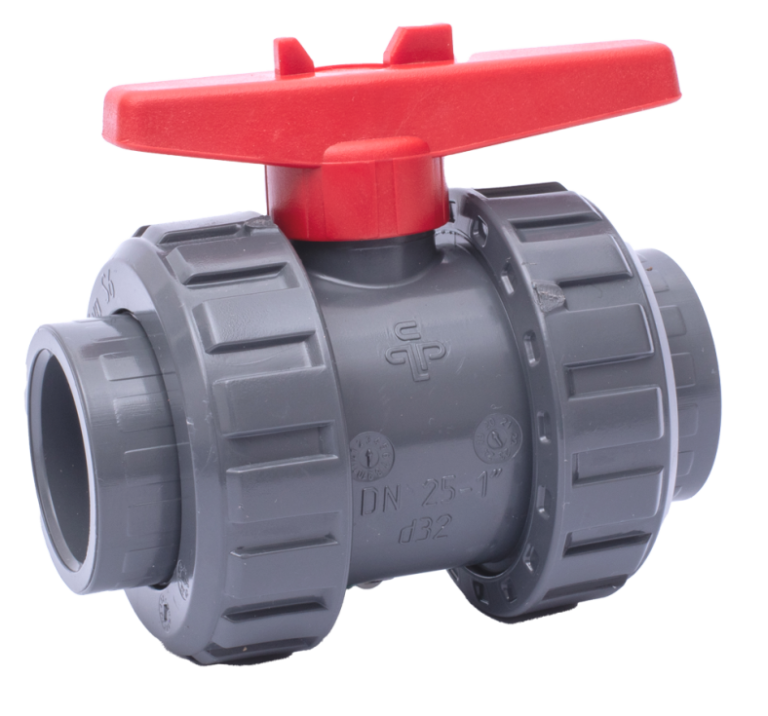 PVC-U KUGLASTI VENTIL RUČNI | Tehnika KB